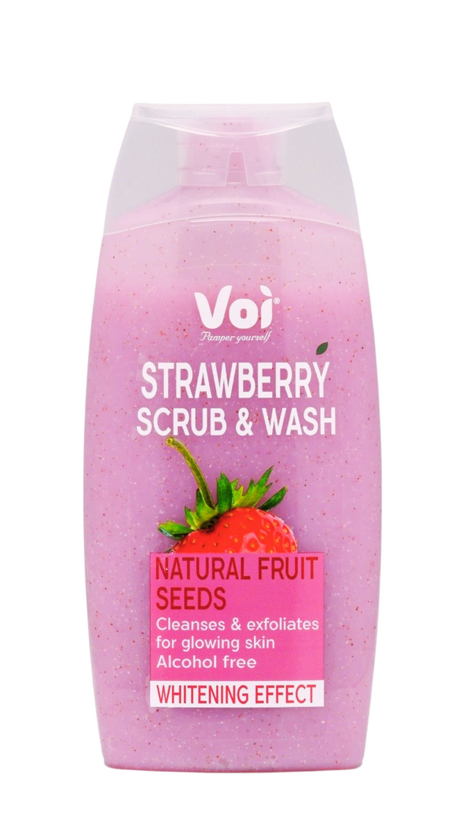 Voi -Scrub & Wash - Strawberry (400ml) – Mosh